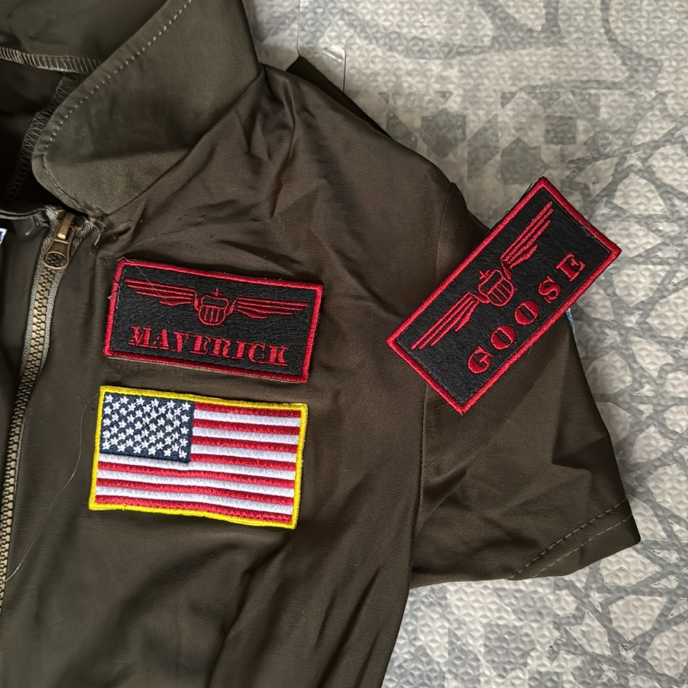 Top Gun Female Flight Suit Costume Halloween - Gem